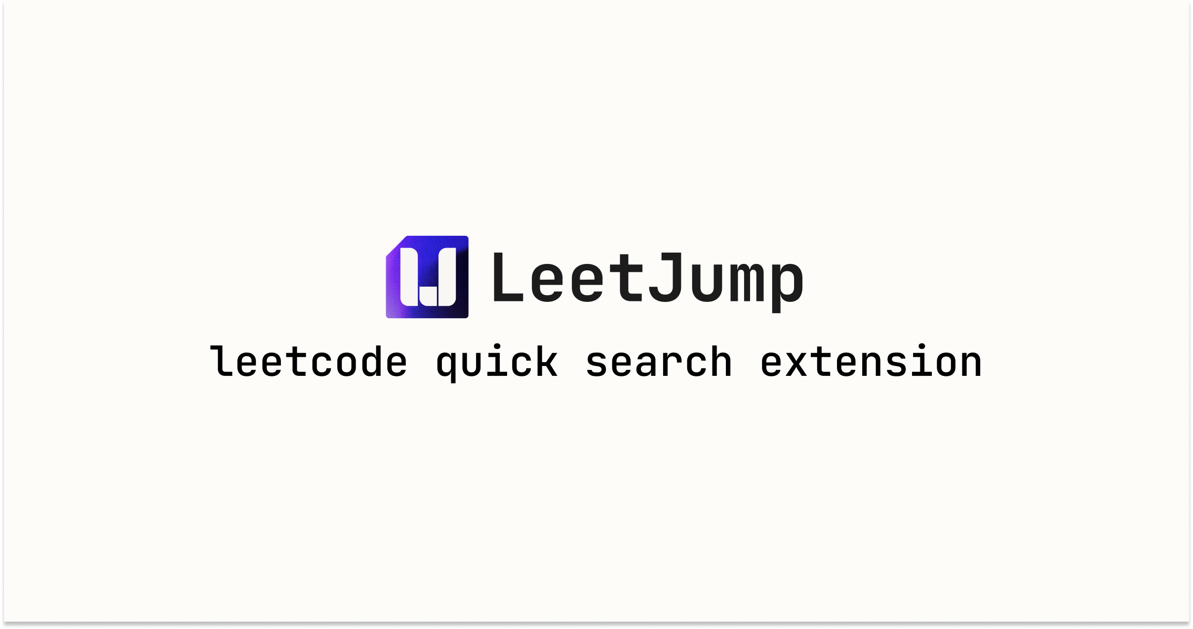 LeetJump - Quick LeetCode Navigation Extension